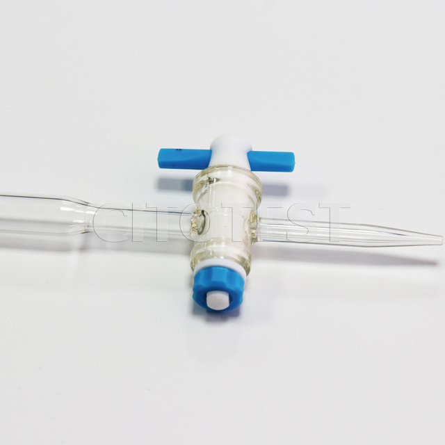 Burette with Stopcock - Buy Scale is printed with durable white ceramic ...