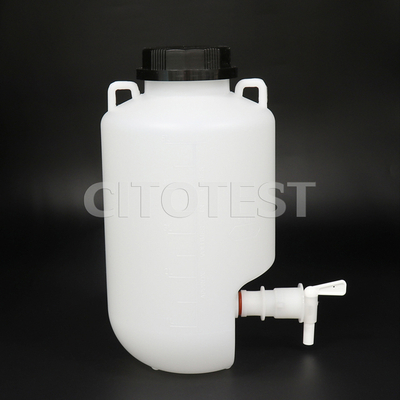 Carboys with Black Screw Closure, with Spigot and Carrying Bails, HDPE ...